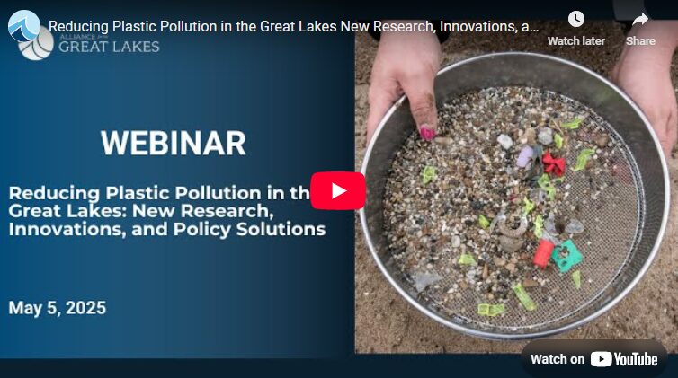 Webinar: Reducing Plastic Pollution in the Great Lakes - Alliance for ...
